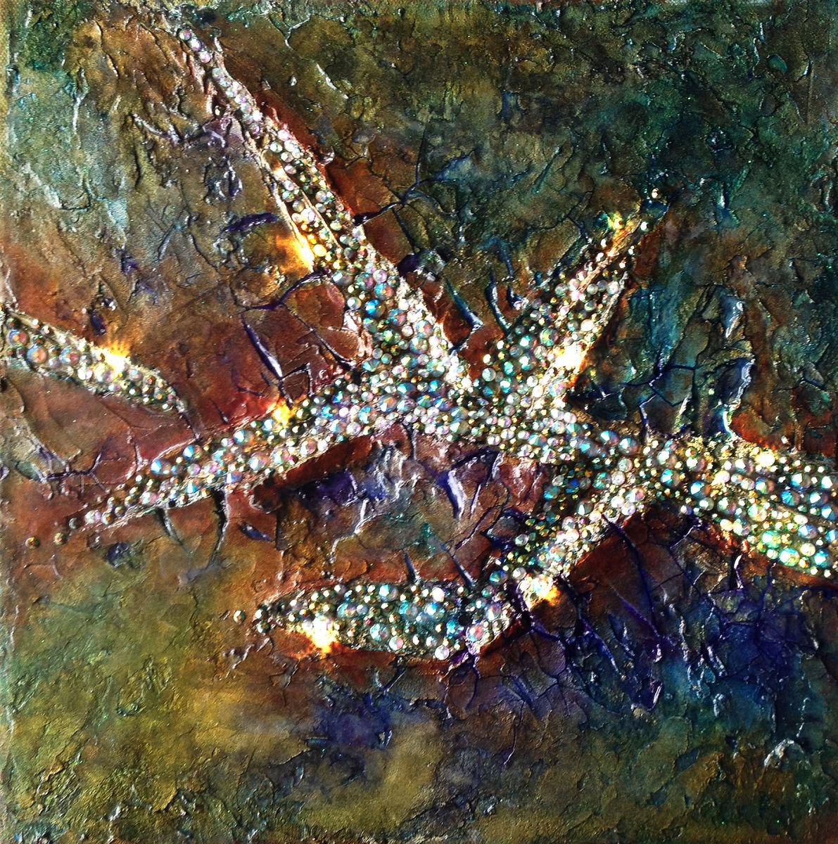 The Unexpected Treasure Acrylic painting: Maria Fondler-Grossbaum ...