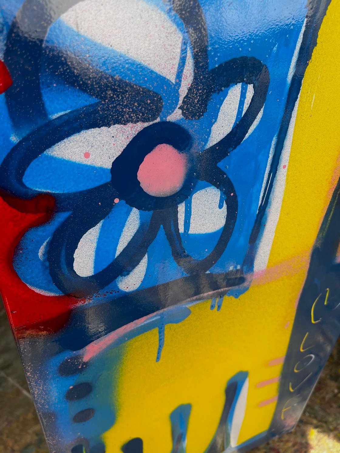 GIRAFFE Acrylic painting by Angel Rivas | Artfinder