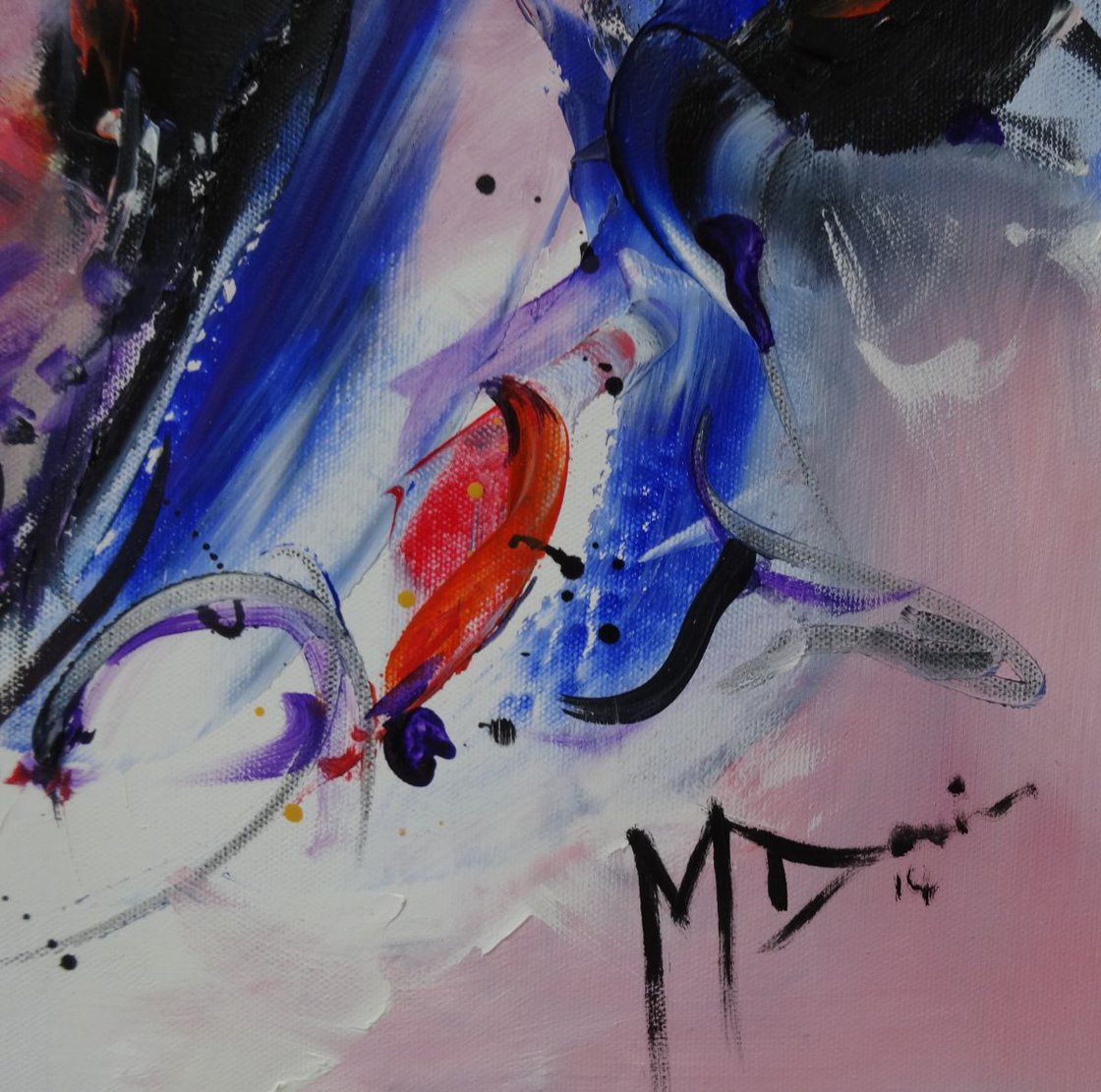 The Many Colours of Jimi Painting by Mel Davies Original Art | Artfinder