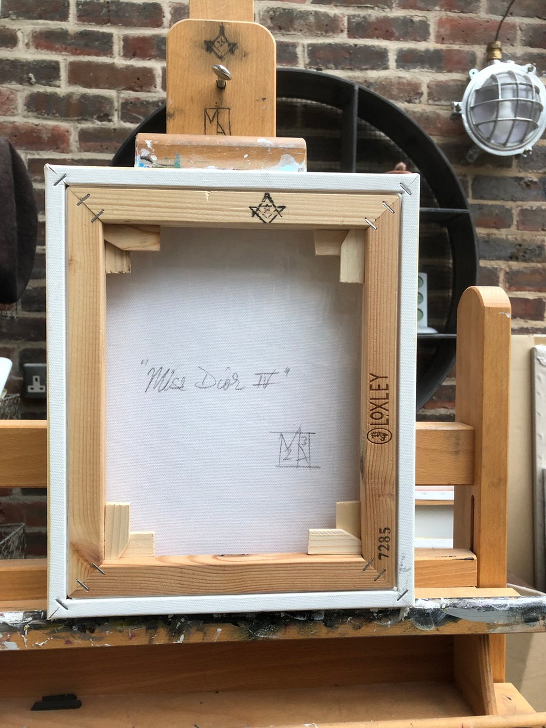 Miss Dior IV Oil painting by Martin Allen | Artfinder