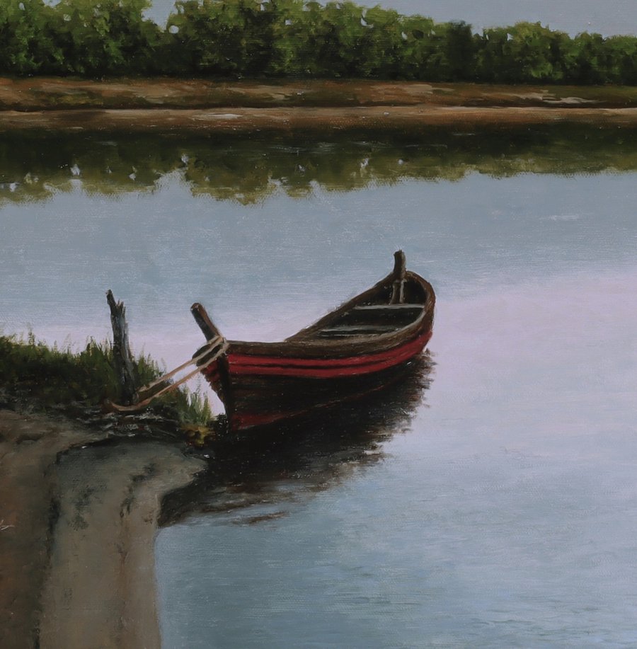 Warm morning Oil painting: Oleg Baulin | Artfinder