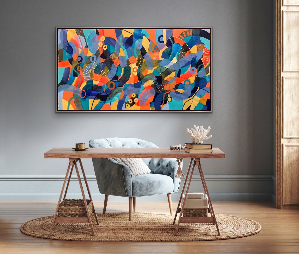 Melody Acrylic painting by Rashna Hackett | Artfinder