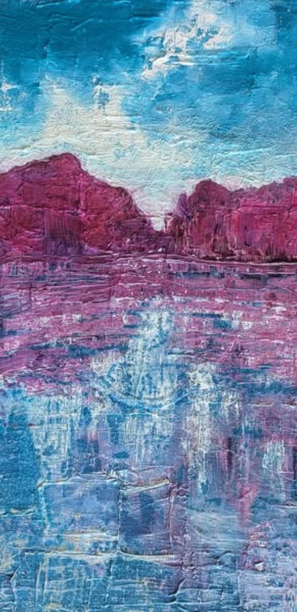 Refraction Acrylic painting: Lisa Price | Artfinder