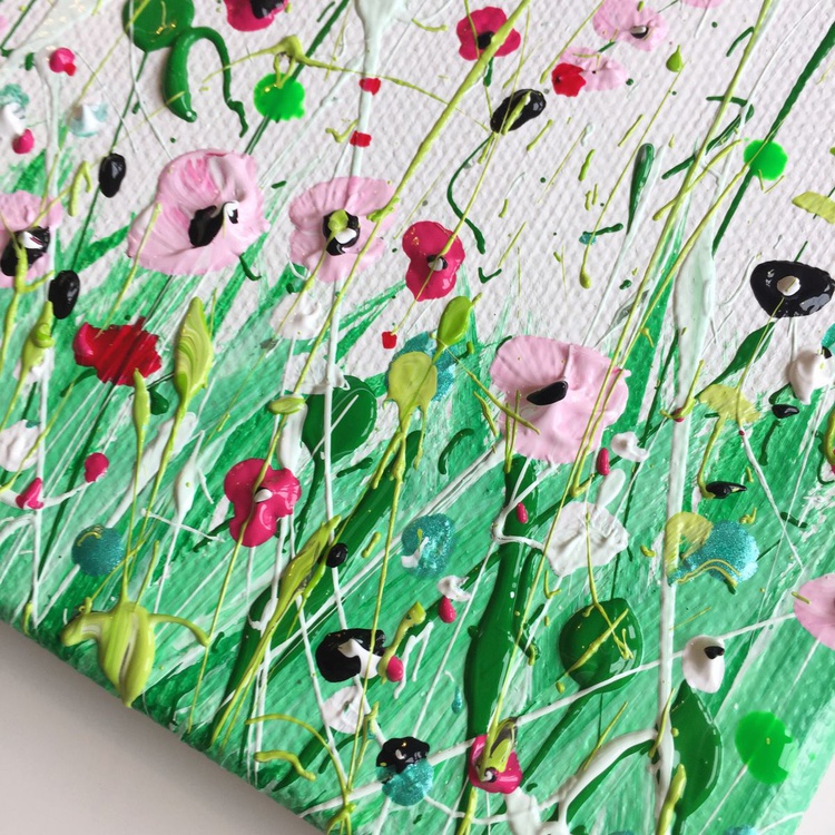 Little Meadow by Charlotte Anna Reed HAPPY ART | Artfinder