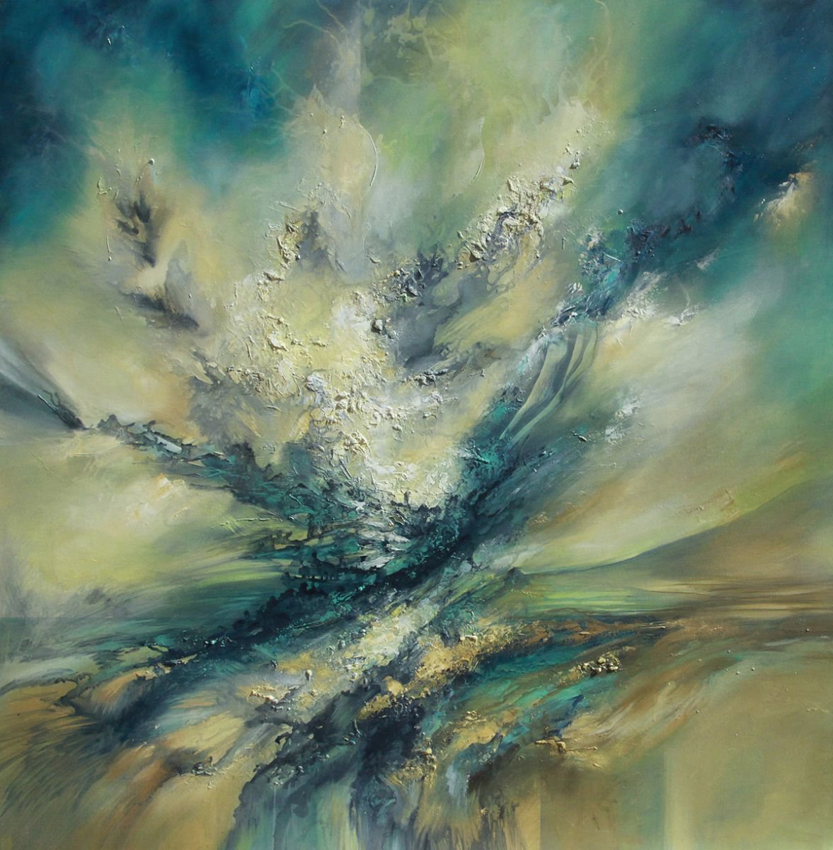 Scent of Freedom Oil painting by Sandra Zekk | Artfinder