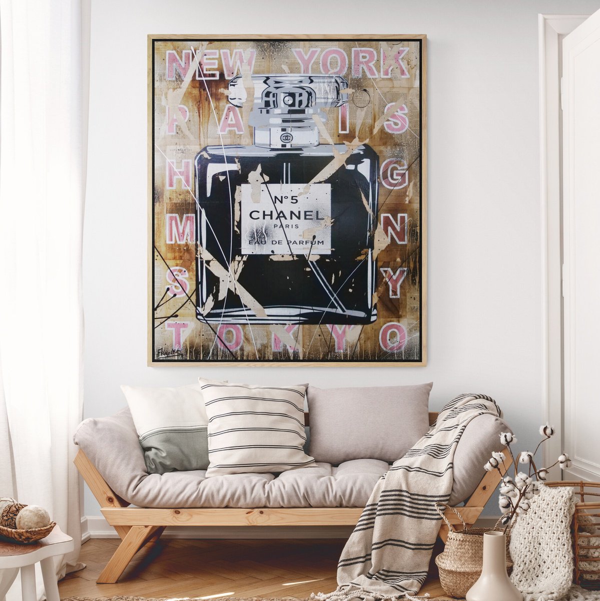 Ripped No. 5 120cm x 100cm Textured Book Page Urban Pop Art Mixed-media ...