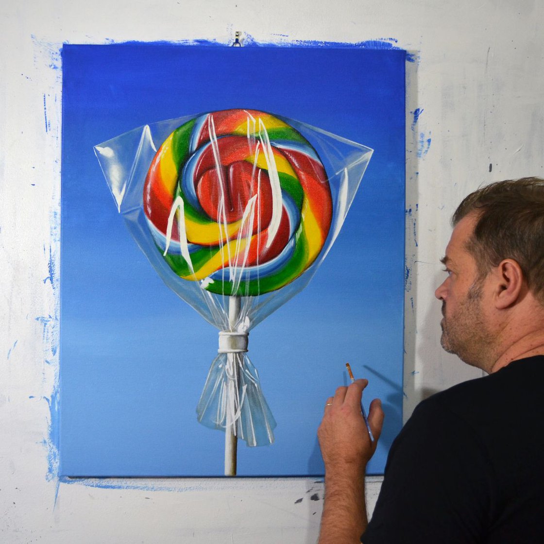 Lollypop Acrylic painting: Peter Slade | Artfinder