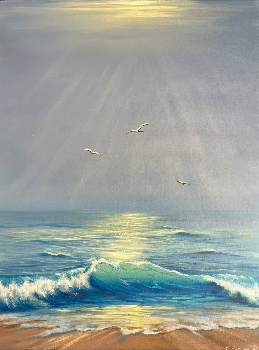 Morning glory Oil painting: Kateryna Boykov