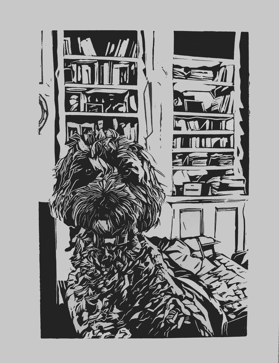 Poppy Linocut by Billie Josef | Artfinder