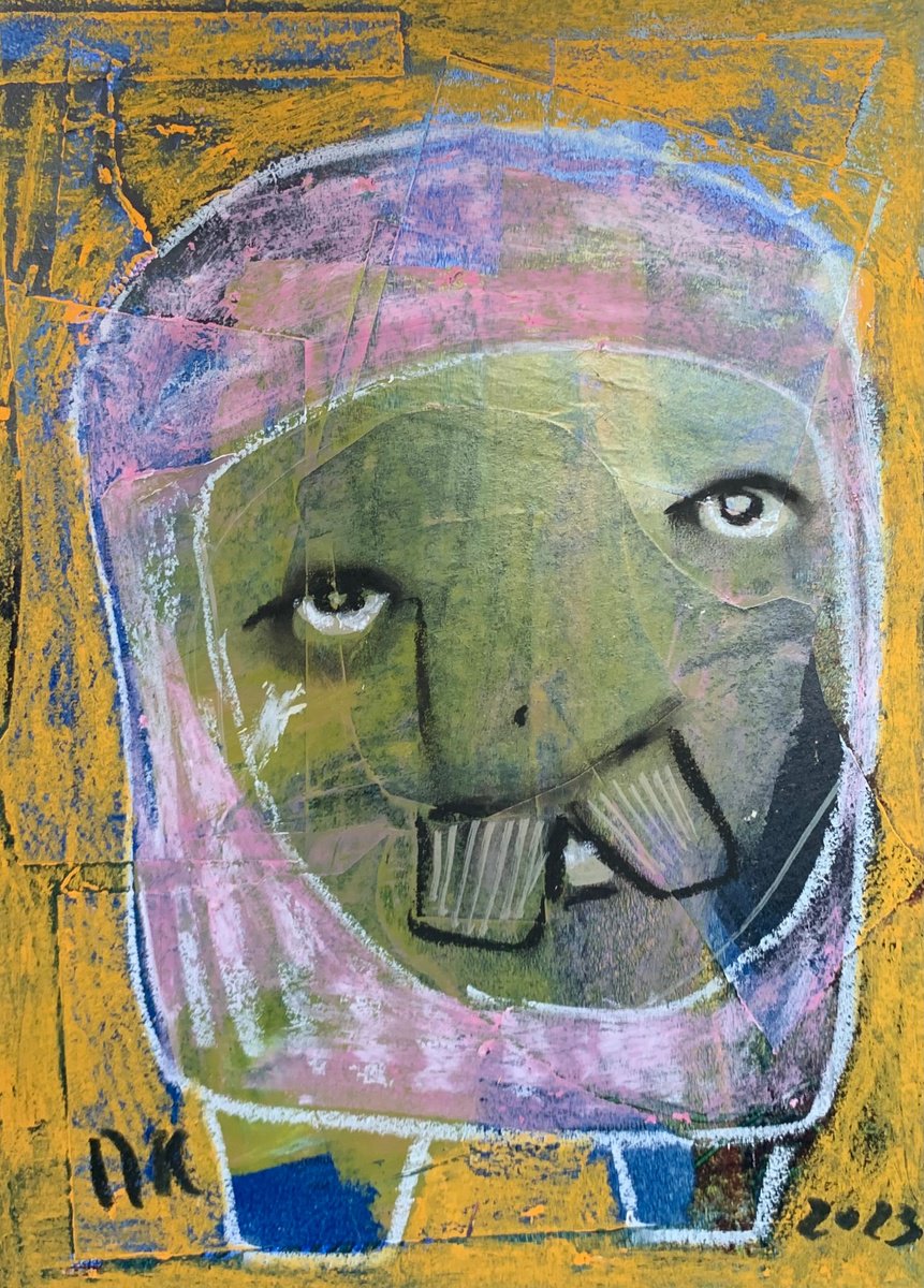 Prostration. Day 54. Pastel drawing by Pavel Kuragin | Artfinder