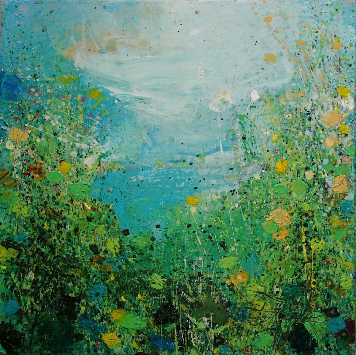 Coastpath Acrylic painting: Sandy Dooley | Artfinder
