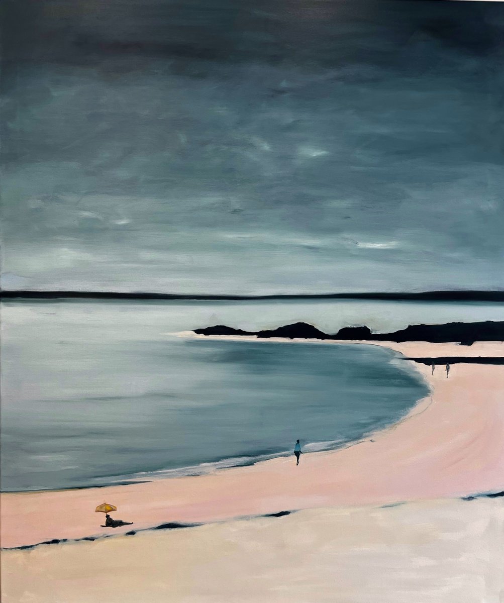 We stay Oil painting by Romuald Mulk Musiolik | Artfinder