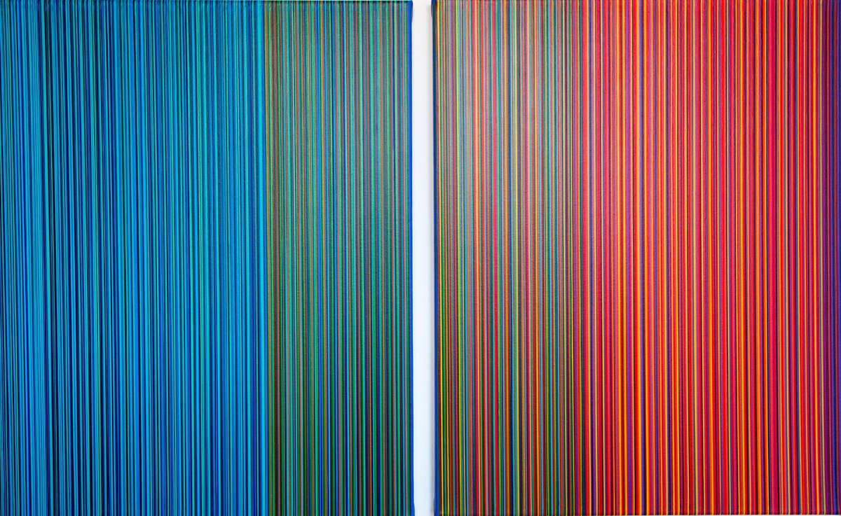 Logical progression - 45 Acrylic painting: Stefan Fierros | Artfinder