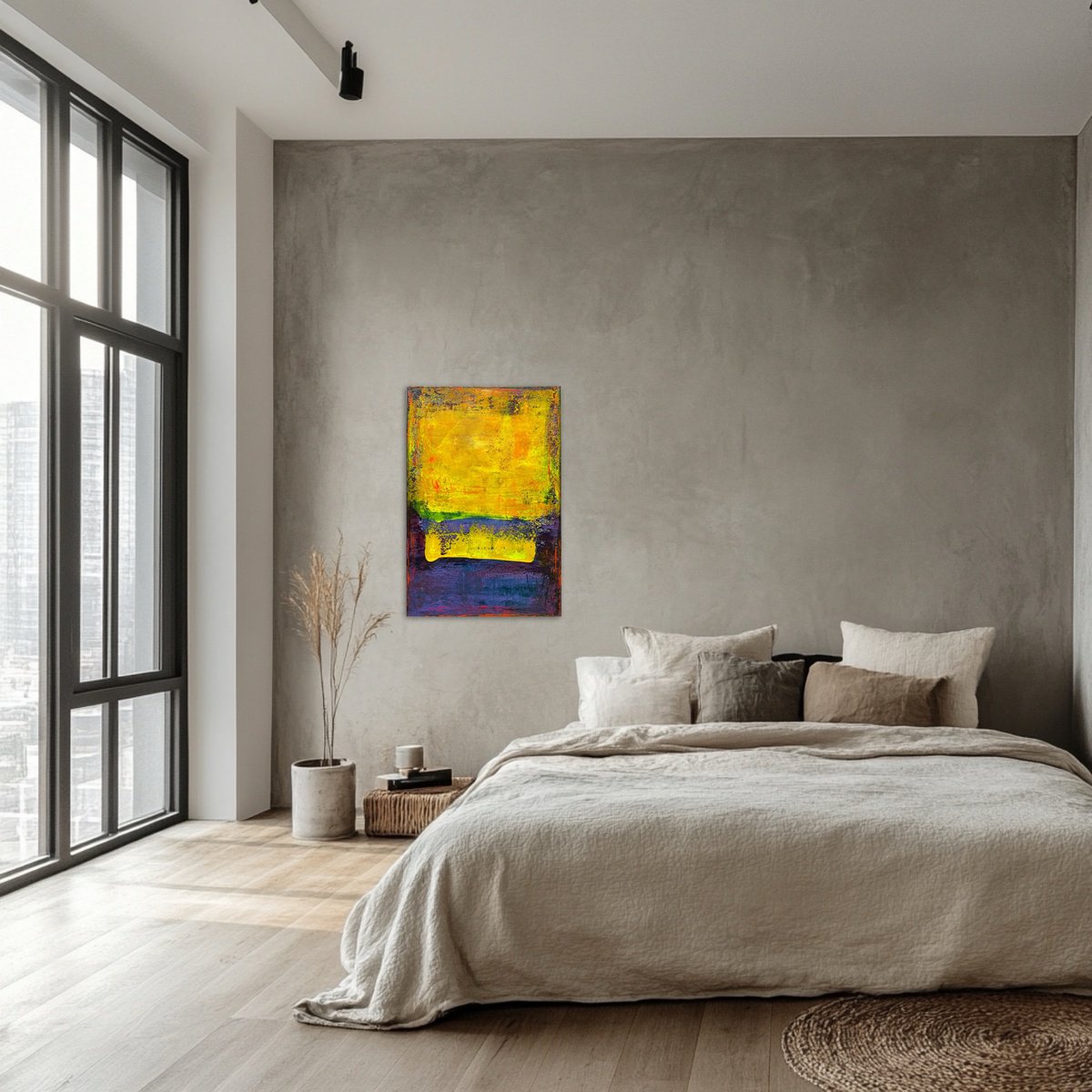 Quiet Flow of Brightness Acrylic painting: Viki Smoliar | Artfinder