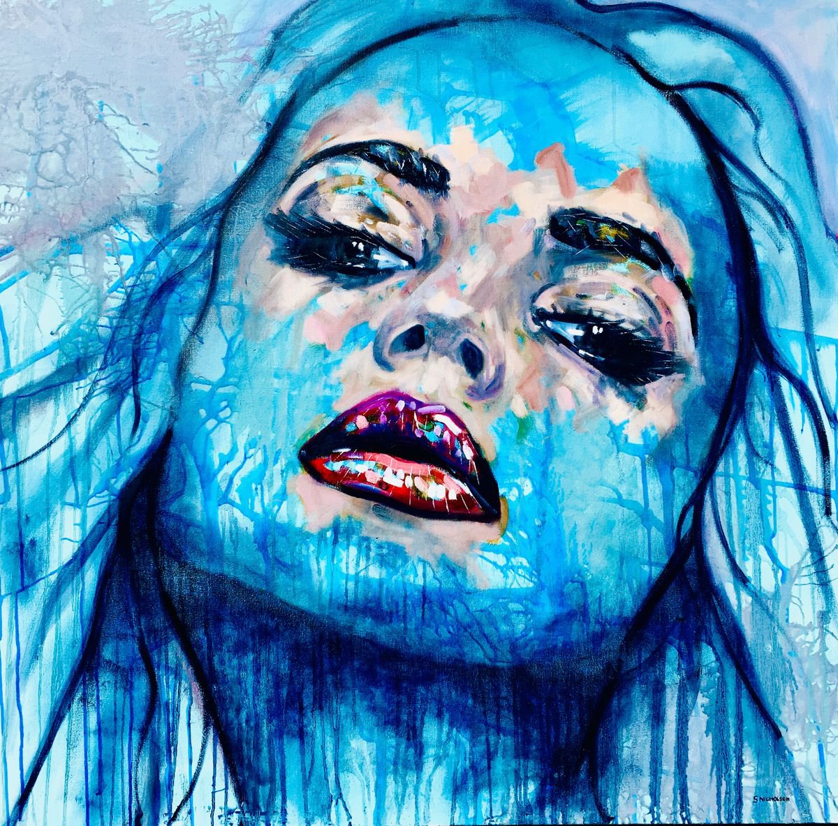 Desire Oil painting by Stevie Nicholson | Artfinder