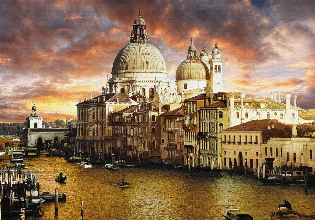 Beautiful Venice Painting by Leonard Dobson | Artfinder
