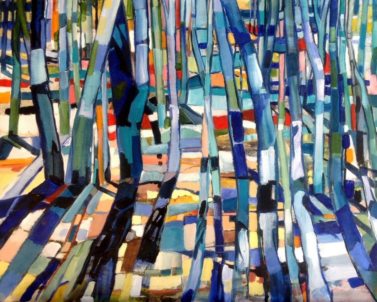 Abstract Morning Painting by Chris Walker | Artfinder