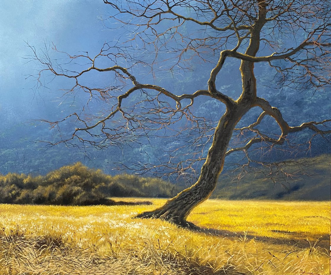 Original Oil Painting - Morning by Igor Dubovoy