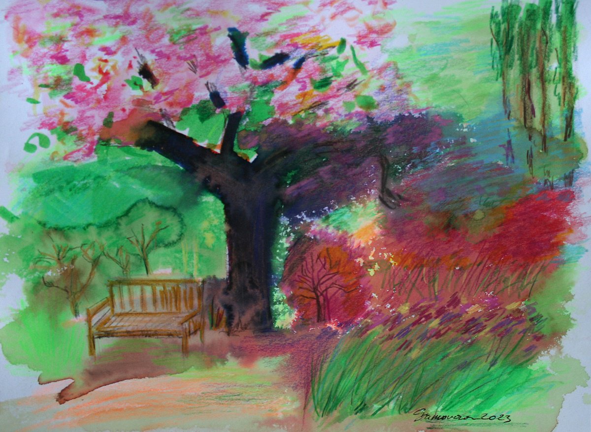 Brooding Garden Drawing: Salana Art / Svetlana Samovarova | Artfinder