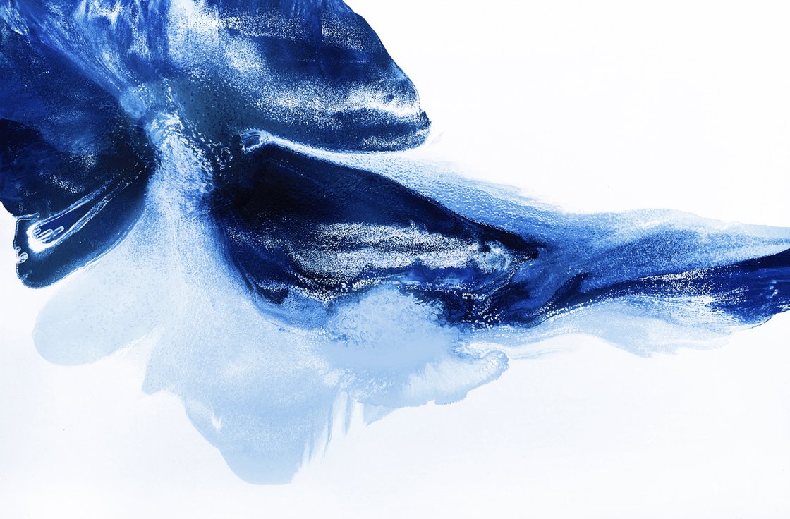 The Fallen Rise III Ice Blue Oil painting by Sean Knipe | Artfinder