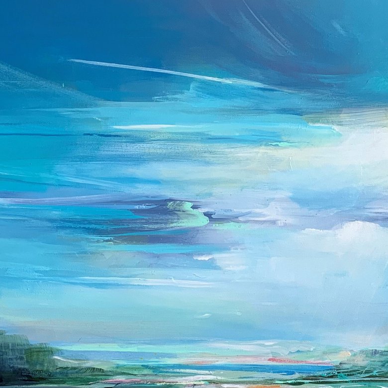 Original Acrylic Painting - Soft Day by Irina Laube