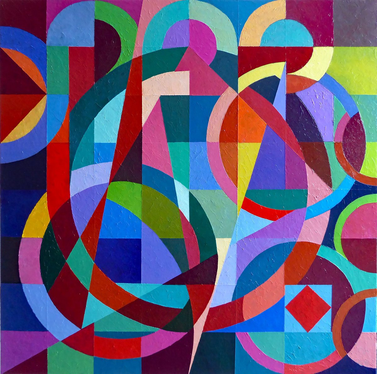 LOOP THE LOOP Acrylic painting: Stephen Conroy | Artfinder
