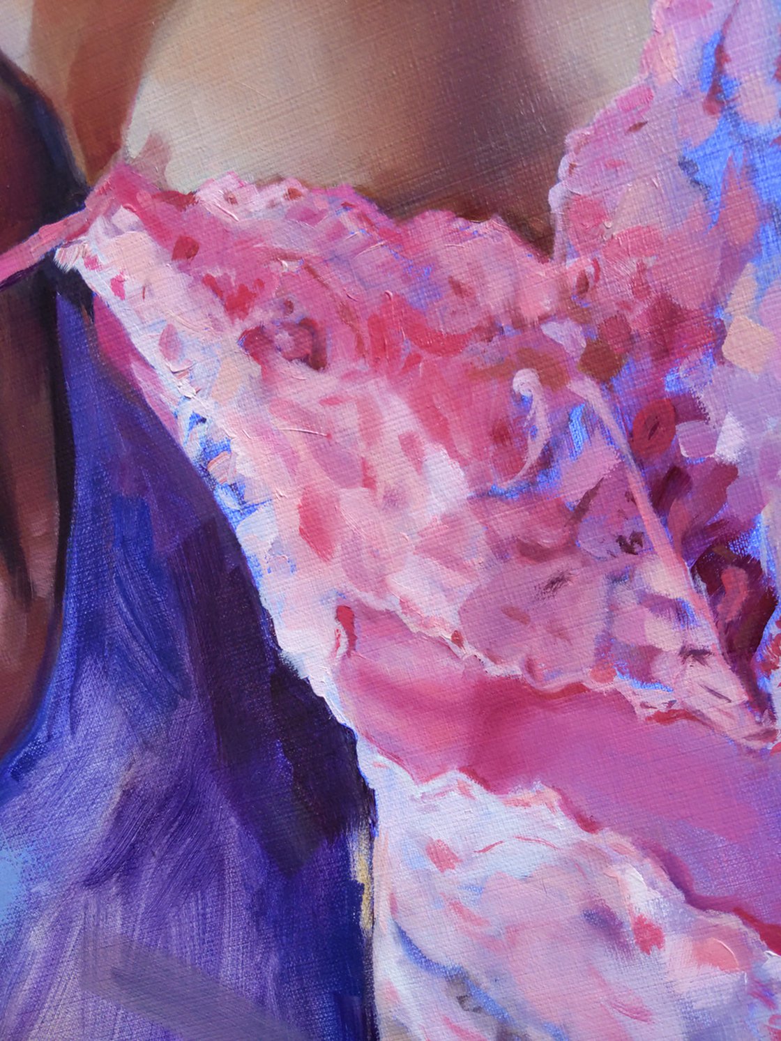 Violet Euphoria of Sonya Esman Oil painting: Julia Ustinovich | Artfinder