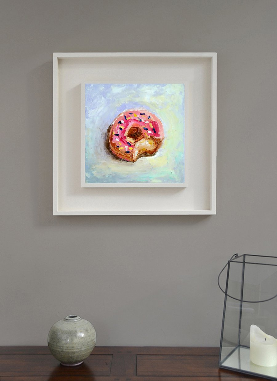Donut Oil painting: Yulia Berseneva | Artfinder