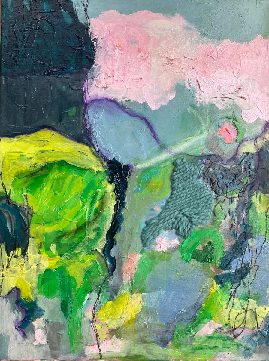 Untitled, from Knotted series Acrylic painting: Ewa Jaros