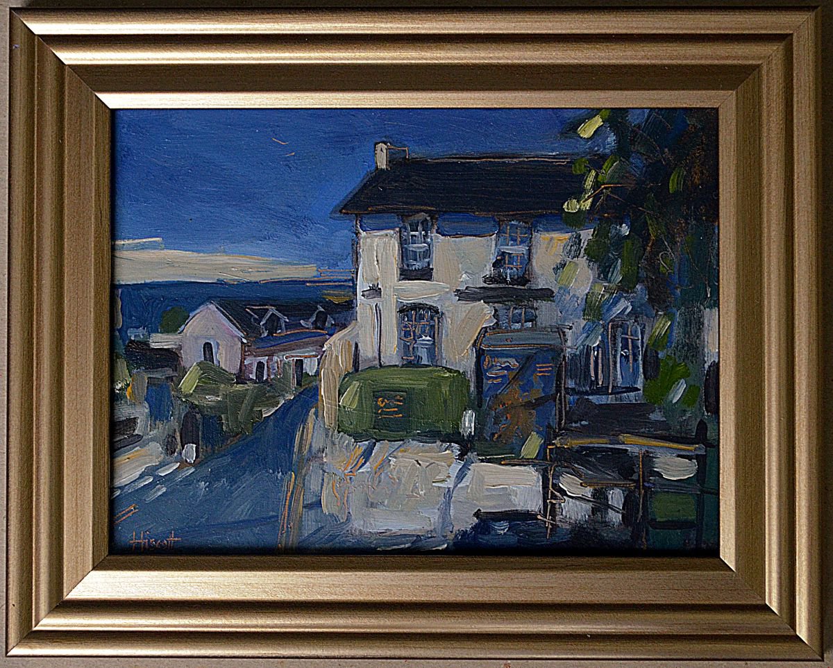 DYLAN THOMAS was here - BLACK LION NEW QUAY Painting: Gary Hiscott ...