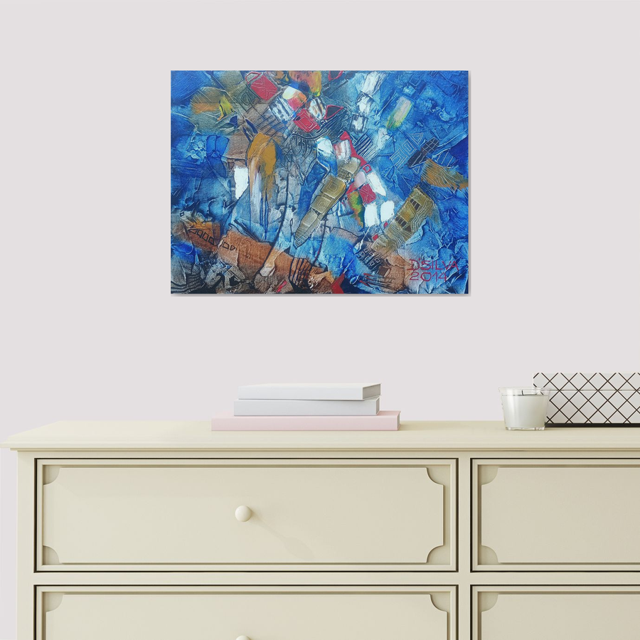 Movement Oil painting: Silvija Drebickaite | Artfinder