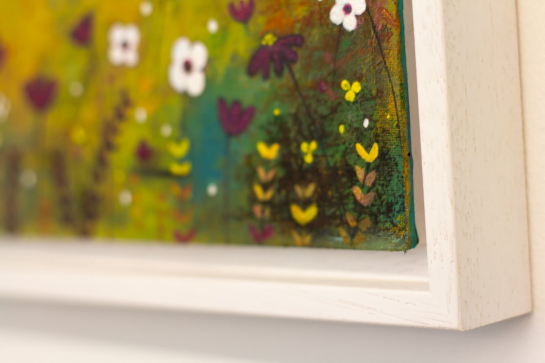 'In the Heart of Spring' Acrylic painting by Layla Khani (aka Laylart ...