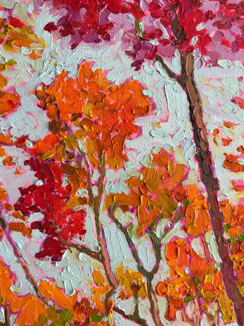October Tints Oil painting: Natalia Bessmertnova | Artfinder