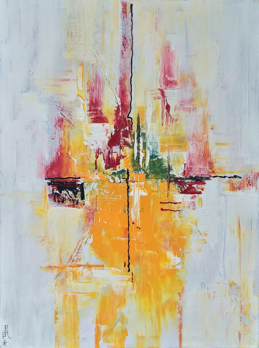 Silence in My Mind - Abstract Acrylic Painting | Artfinder