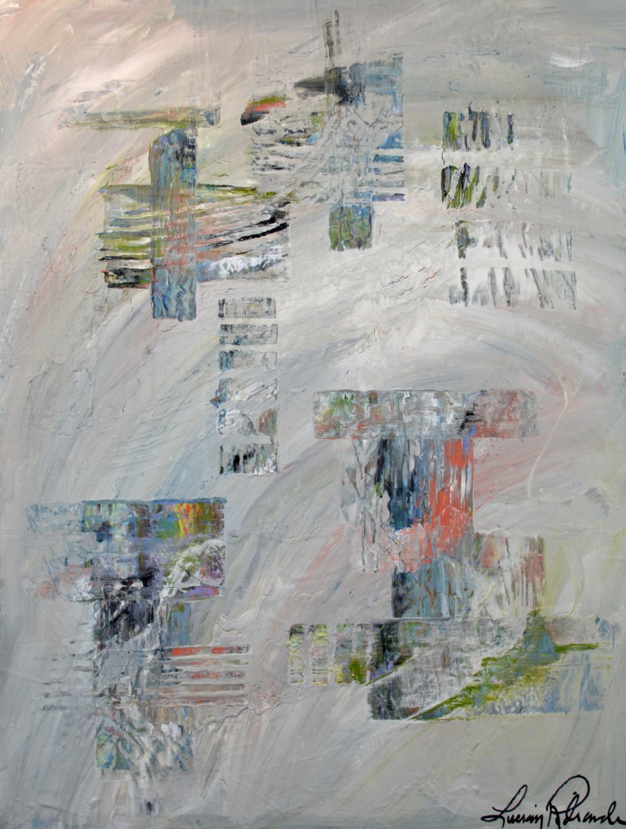 IN ALIGNMENT Acrylic painting by Lucian Richards | Artfinder