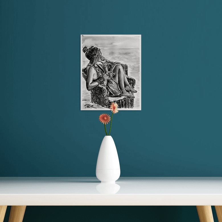 "One and Only" Ink drawing: Tashe