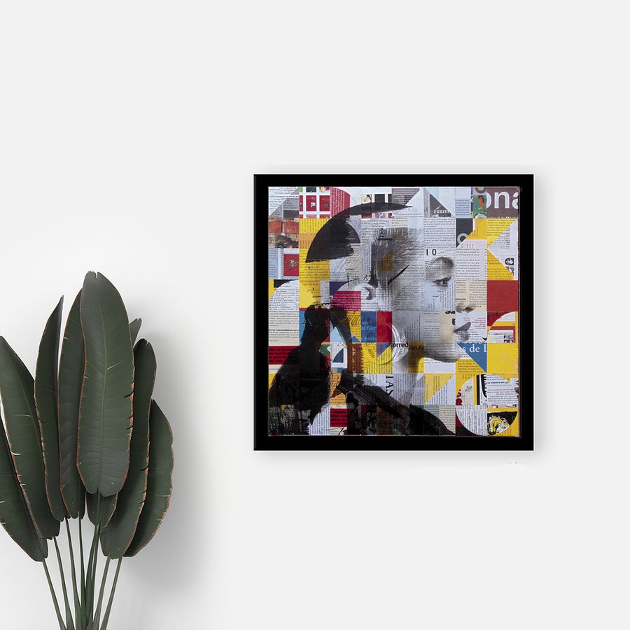 Collage_06_40x40_Sade_Pop Collage by Manel Villalonga | Artfinder