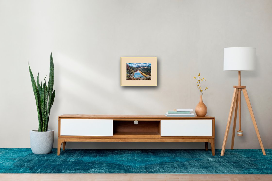 Rafting on a mountain river Oil painting by Liubov Samoilova | Artfinder