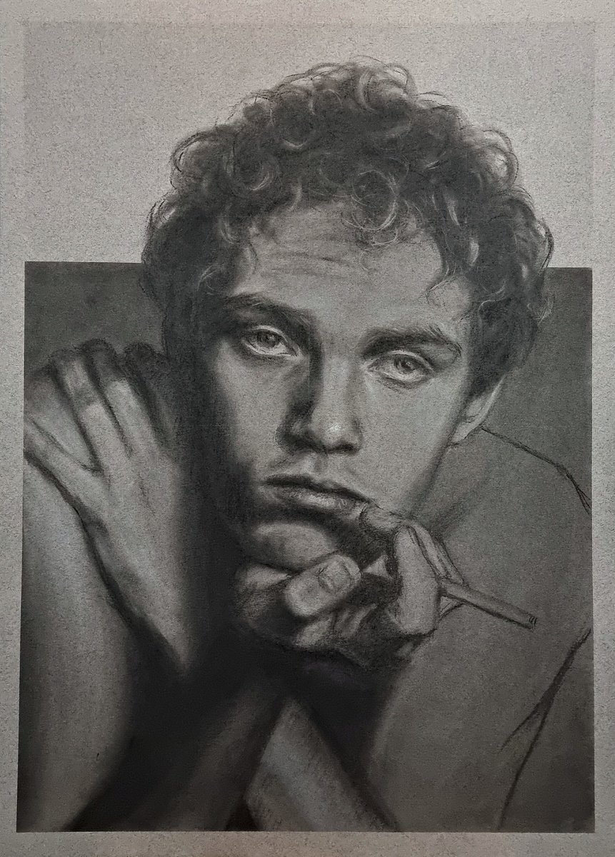 Graphic interlude 0423-01 Pastel drawing: Artmoods TP | Artfinder