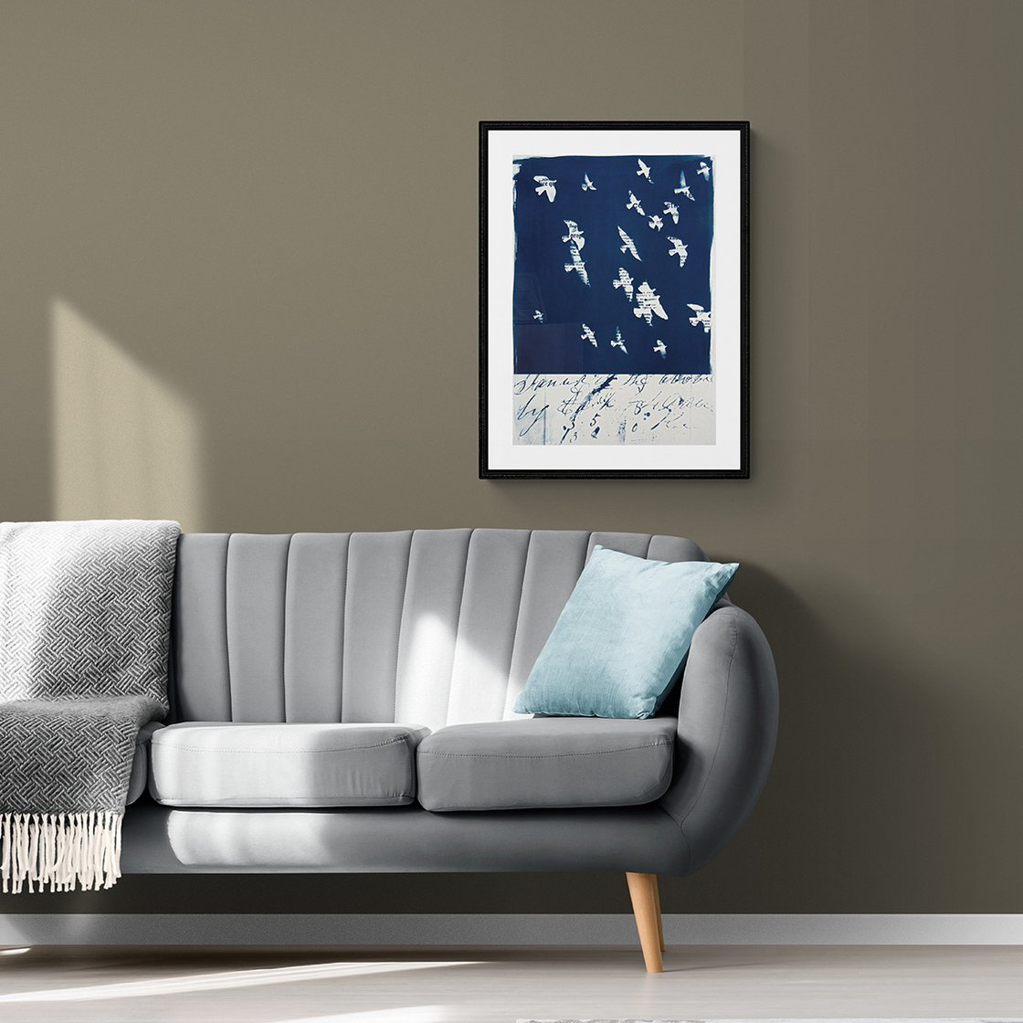 Cyanotype 02 Birds Print: Manel Villalonga | Artfinder