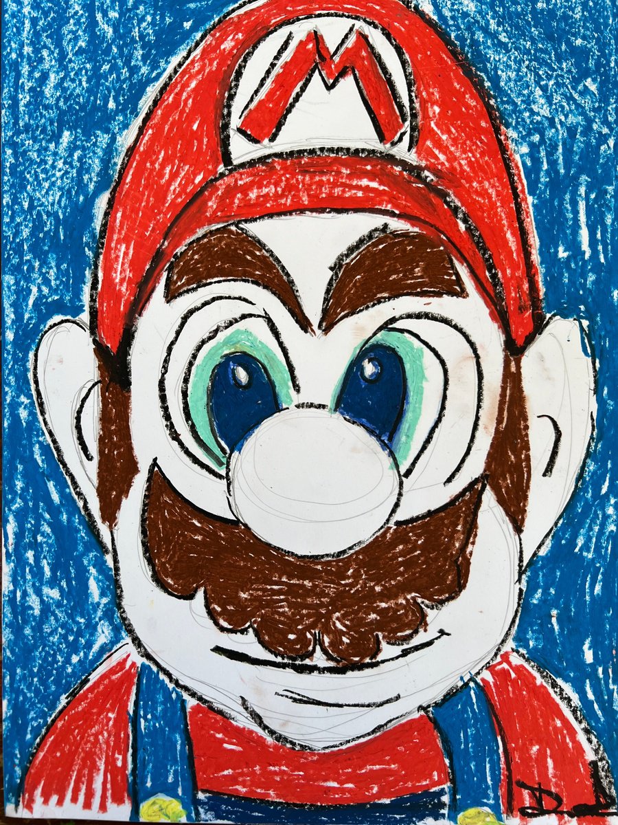 Mario Bross Painting by David Harianna Murabito | Artfinder