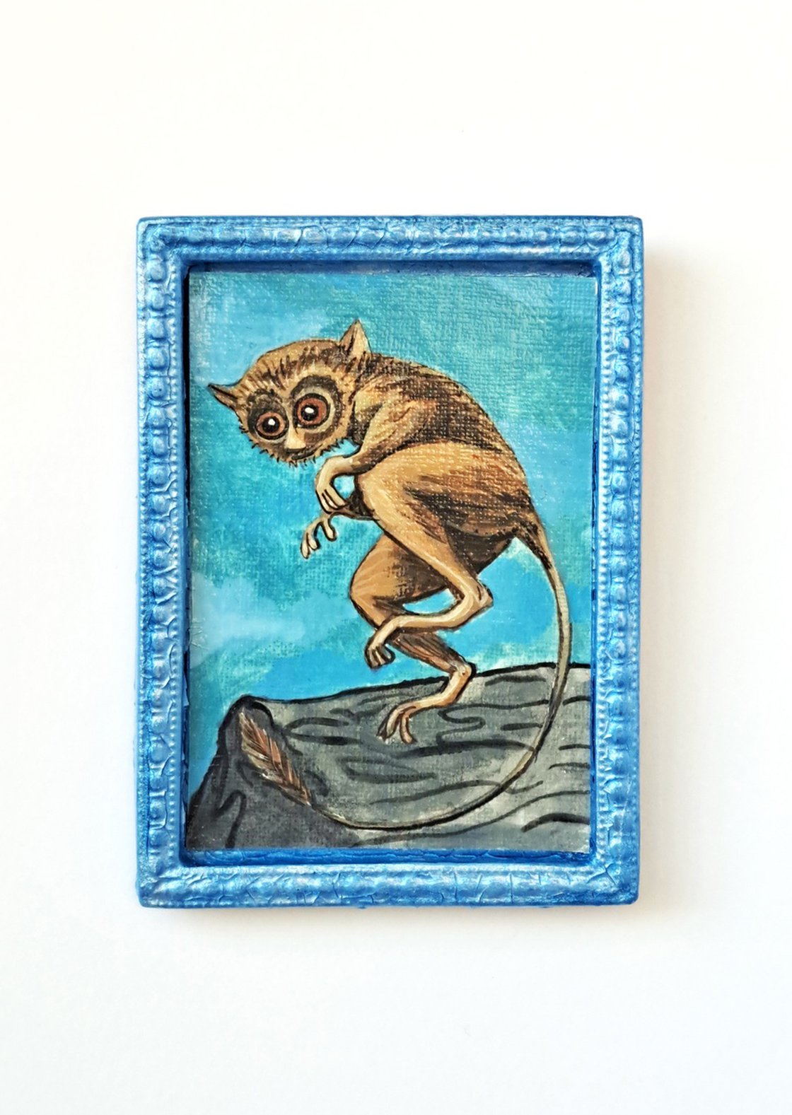 western tarsier Acrylic painting: Andromachi Giannopoulou | Artfinder