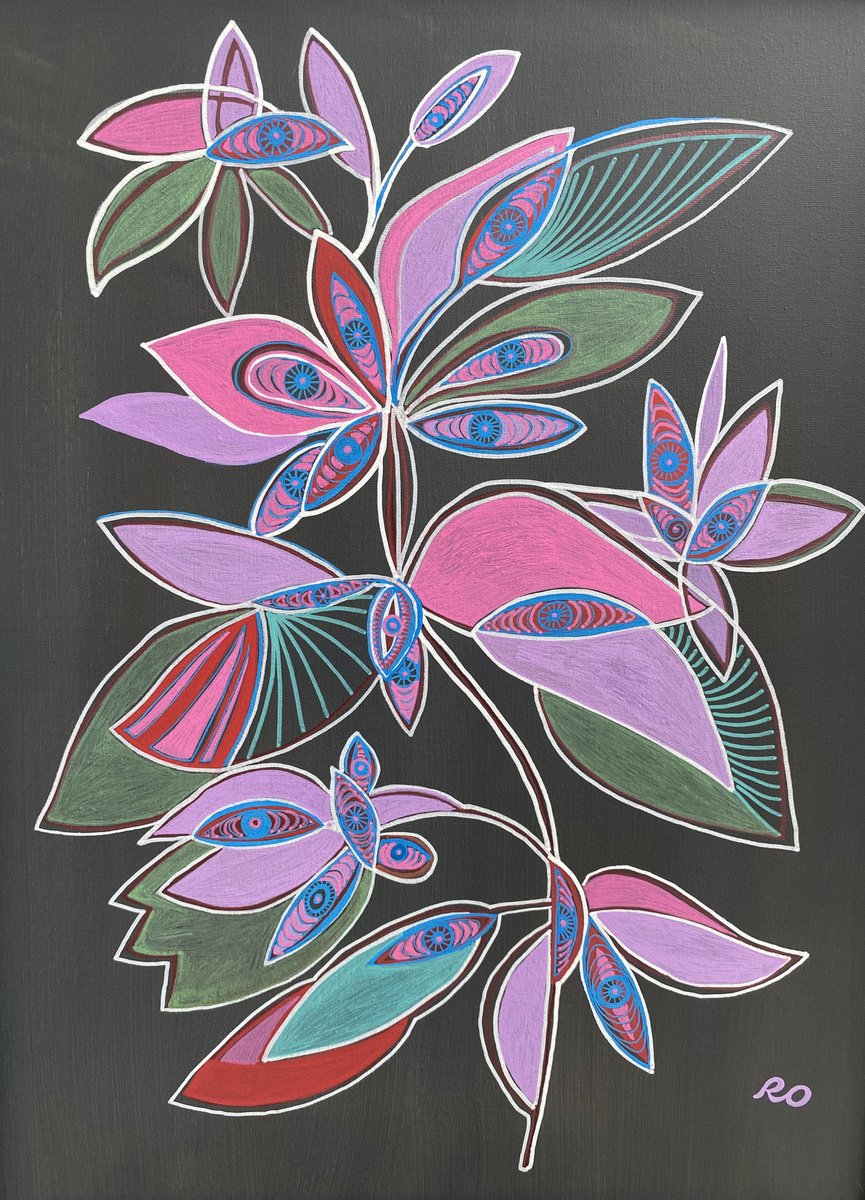 Original Acrylic Painting - Amulet of Subtle Sight by Olga Rokhmanyuk ...