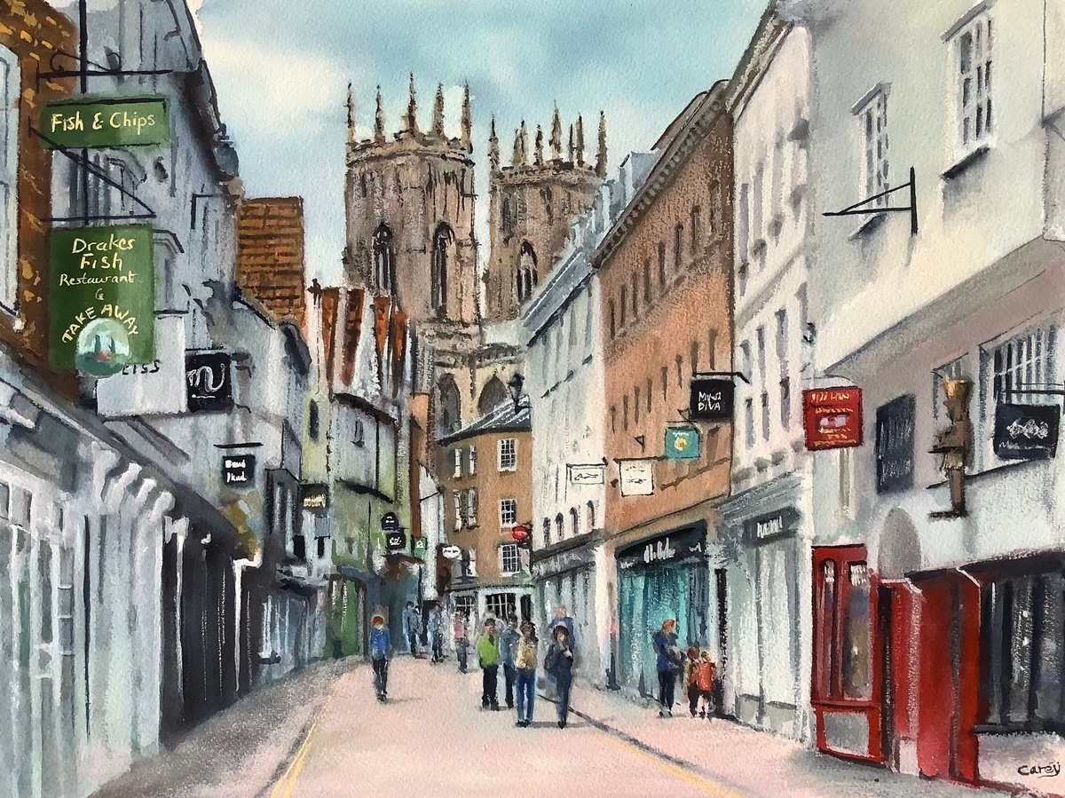 York City Watercolour: Darren Carey | Artfinder