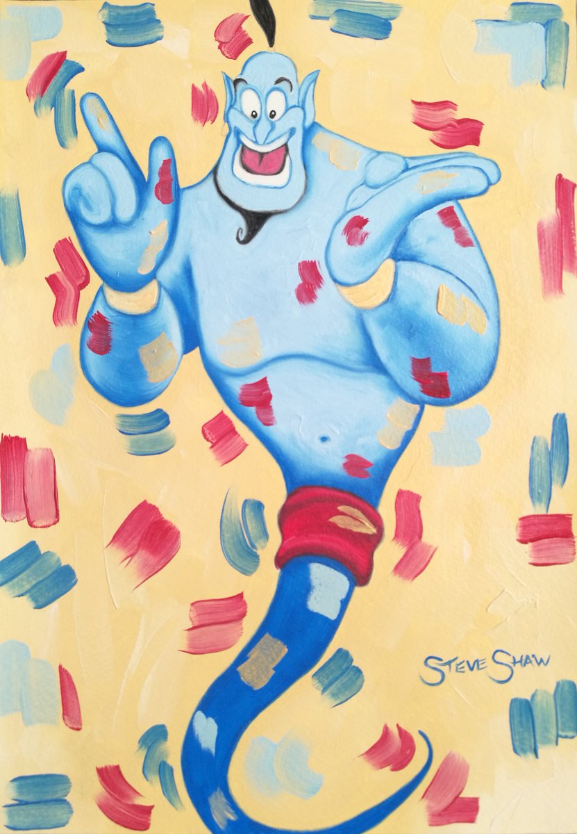 Genie Oil painting by Steven Shaw | Artfinder