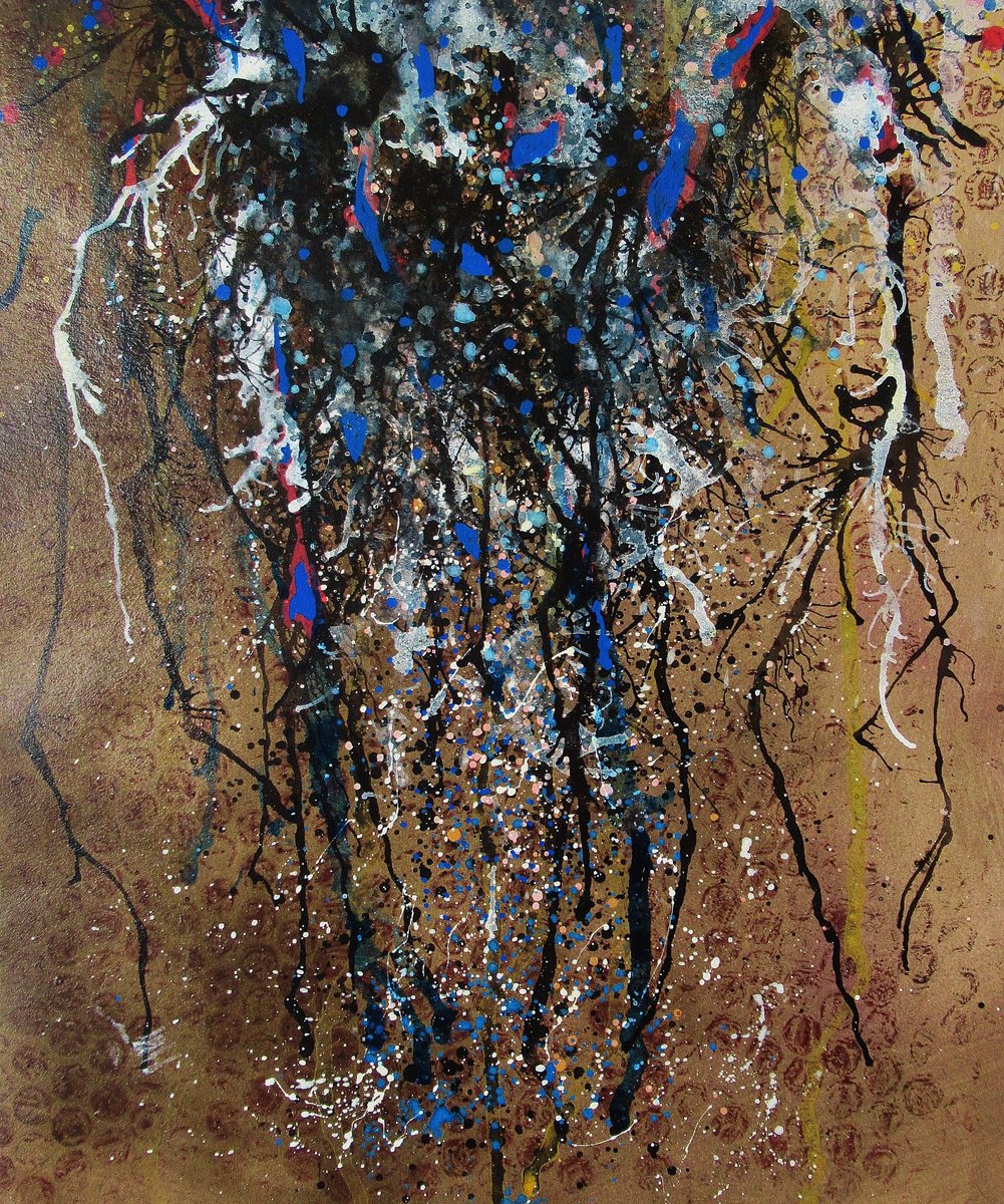 Last Drops Acrylic painting by Bea Roberts | Artfinder