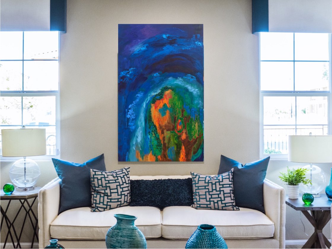 Precious and Precarious 2 Oil painting: Geeta Yerra | Artfinder