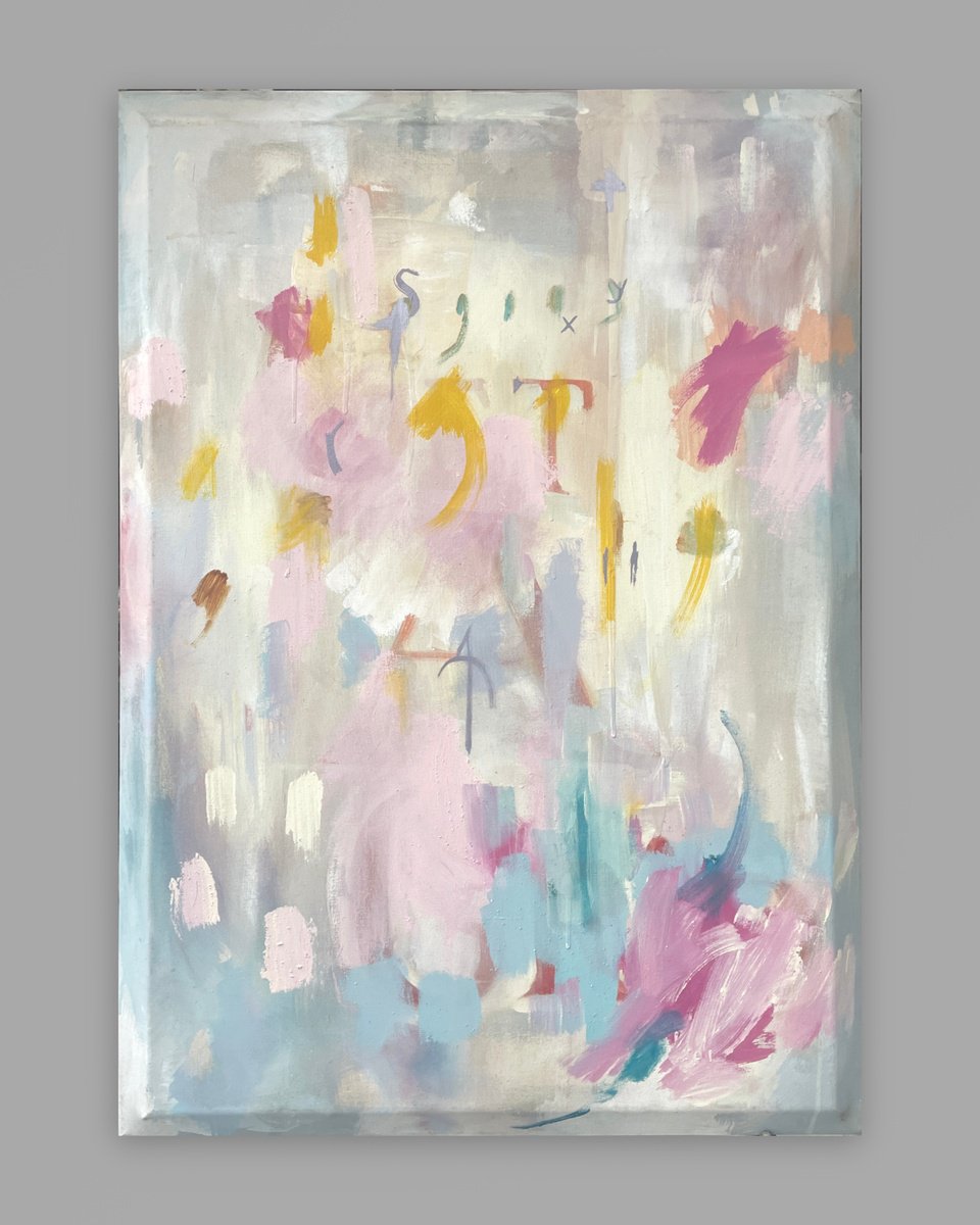 Original Oil Painting - Different Languages by Guy Pickford