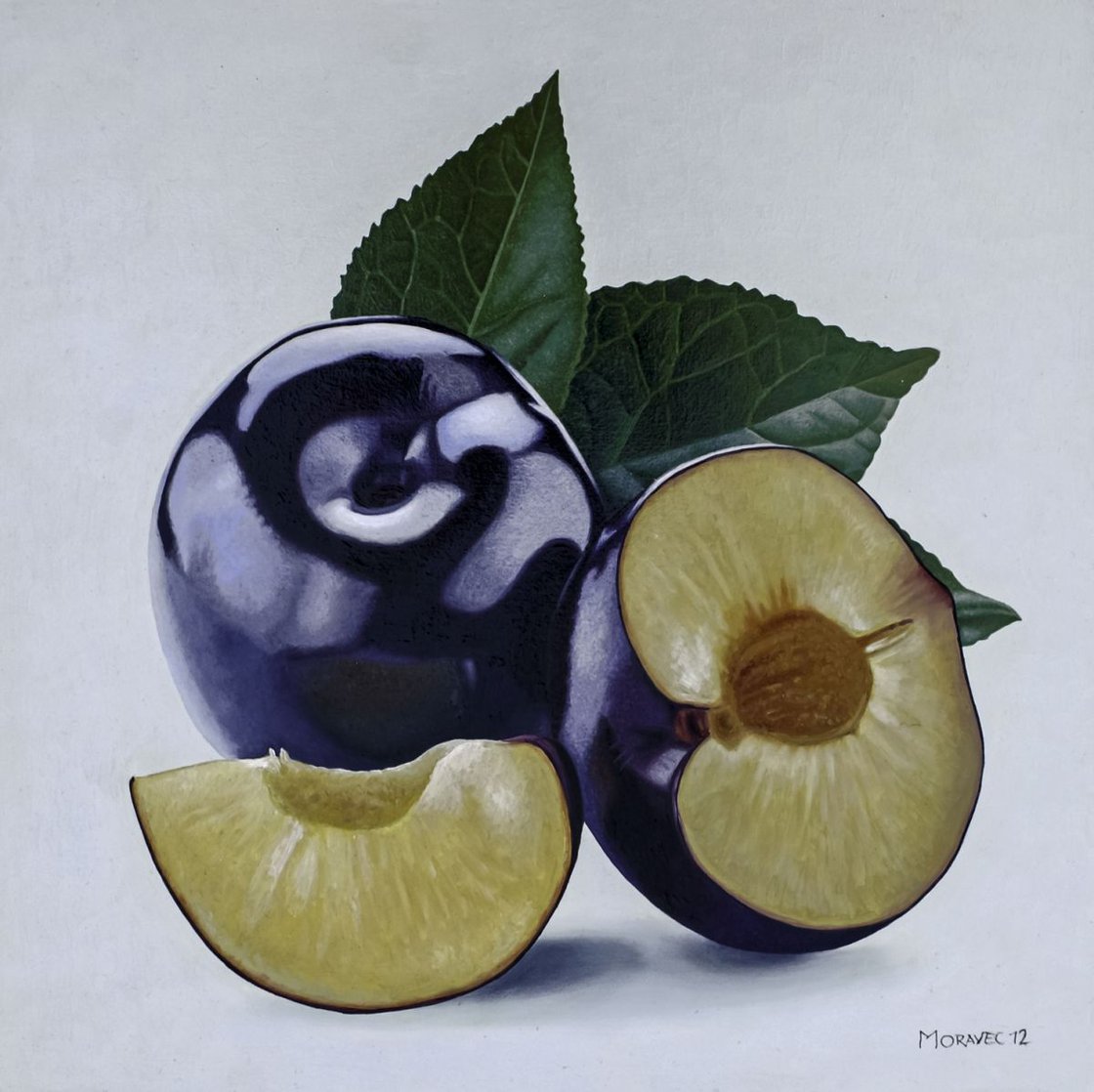 Outside and Inside Oil painting: Dietrich Moravec | Artfinder