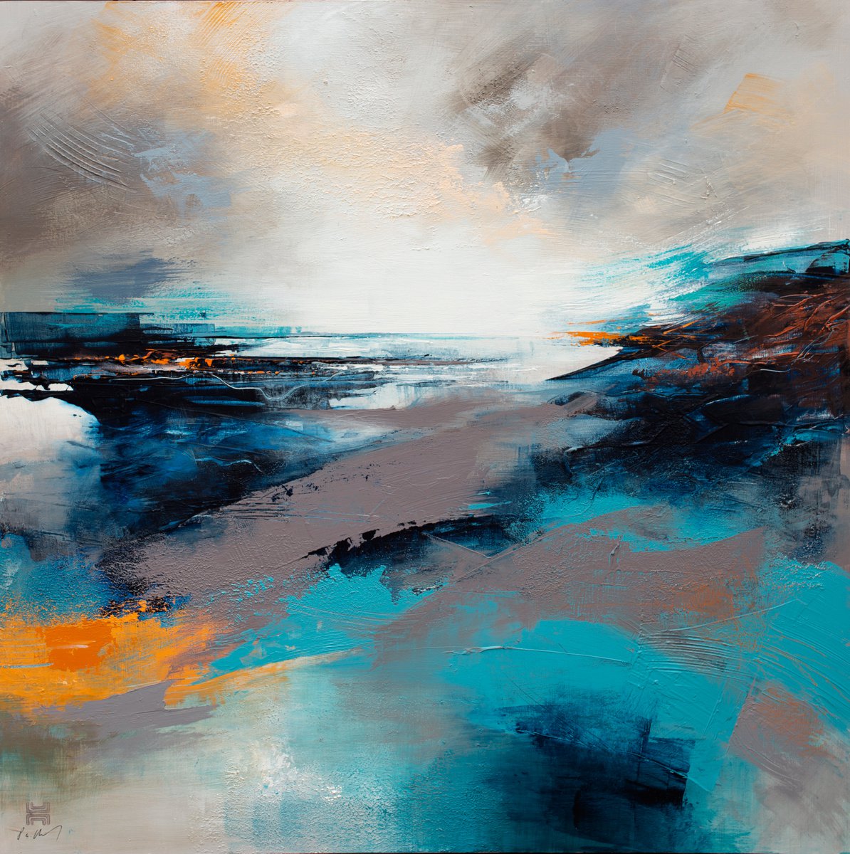 Shoreline Nemesis Acrylic painting: Paul Hillary | Artfinder